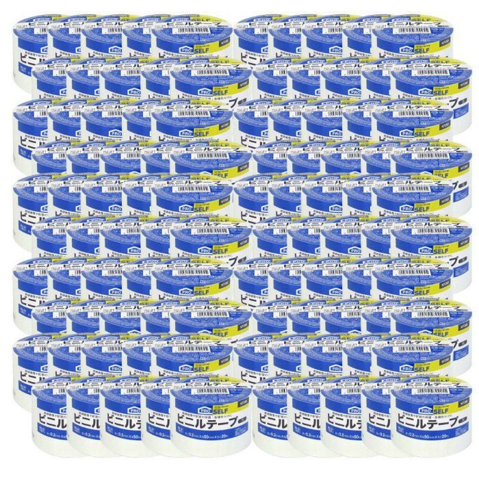 J3425 プロセルフ ビニルテープ No.21幅広 0.2mm×50mm×20m 80巻入 白 ニトムズ【アウンワークス通販】