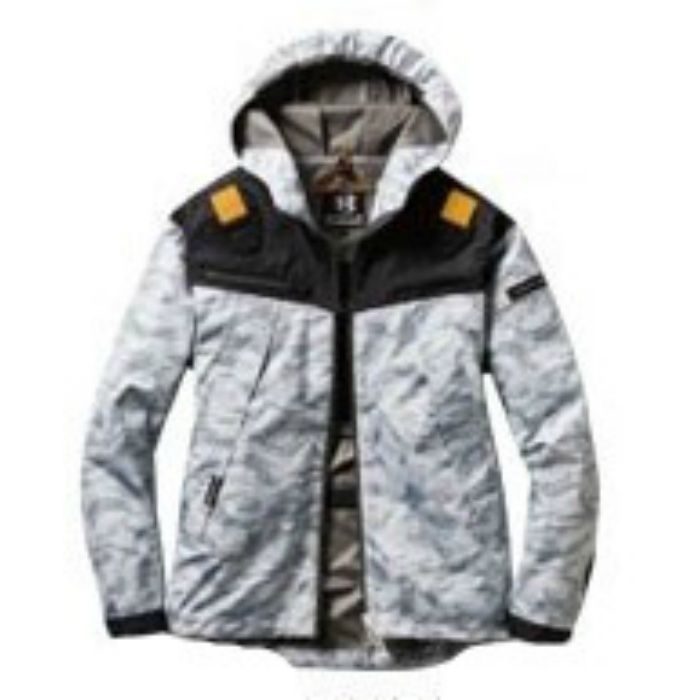 AC1091-3L-39 エアークラフトパーカージャケット（ユニセックス） 3Lサイズ カモフラシルバー ウェアのみ バートル【アウンワークス通販】