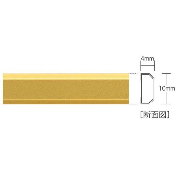 SJ17-1 リザーブ ジョイナー ヘアラインシルバー 10mm【当日出荷】 サンゲツ【アウンワークス通販】