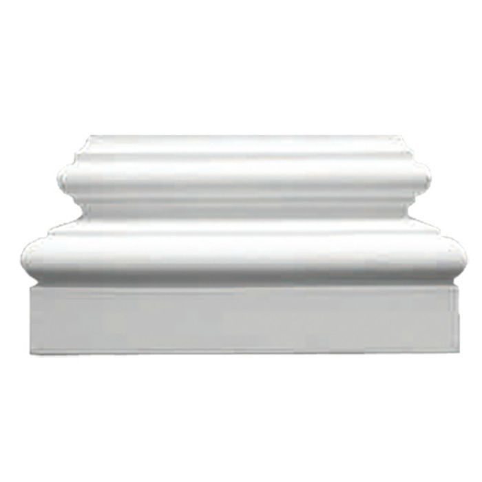 EK152 エレガンスPU製 内装用 分離型ピラスター 柱礎 150×328×75mm みはし【アウンワークス通販】