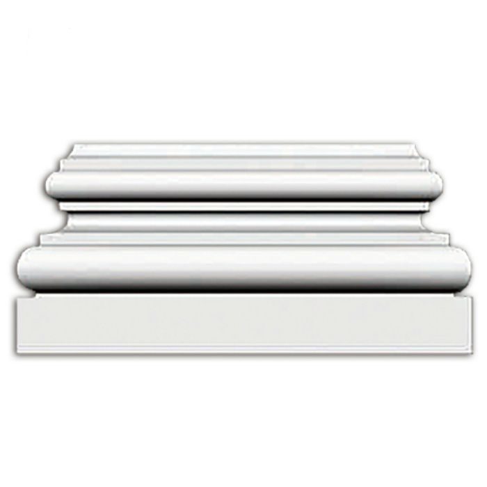 EK162 エレガンスPU製 内装用 分離型ピラスター 柱礎 230×520×145mm【アウンワークス通販】