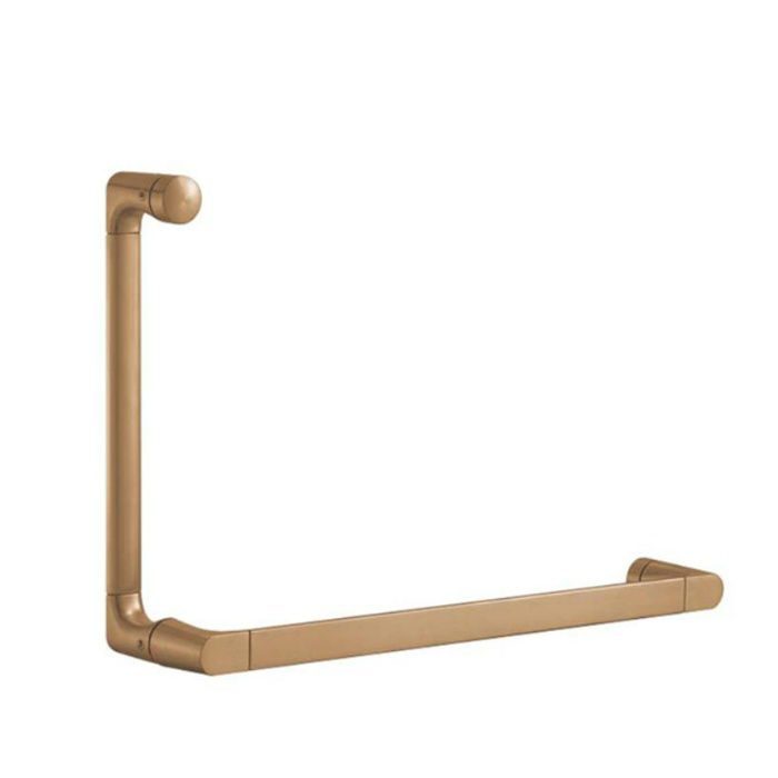 PRE-G700-507 シャワーブースハンドル 450×300mm ヘアライン シェリーブロンズ ユニオン【アウンワークス通販】