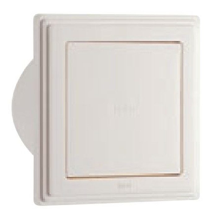 QF100 換気孔 プッシュ式 角型レジスター 交換用蓋のみ ホワイトグレー【セール開催中】 杉田エース【アウンワークス通販】