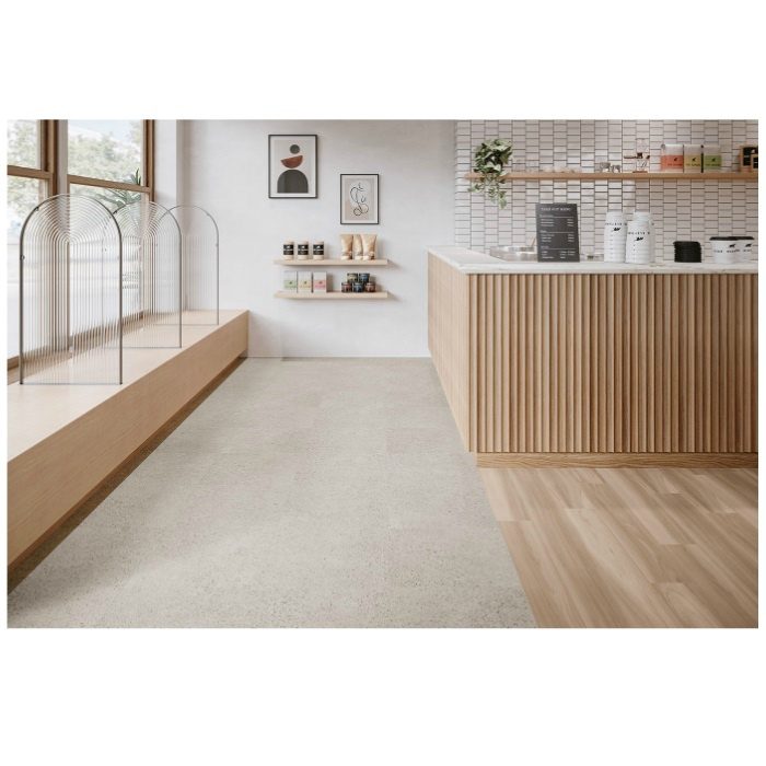 ES3521-45 エグザフロア エグザストーン フロウモルタル 16枚／ケース 川島織物セルコン【アウンワークス通販】