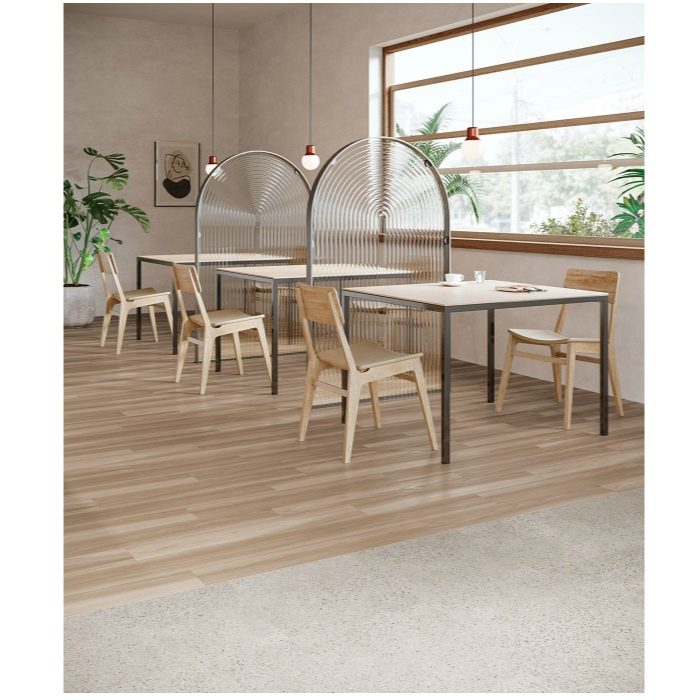 ES3521-45 エグザフロア エグザストーン フロウモルタル 16枚／ケース 川島織物セルコン【アウンワークス通販】