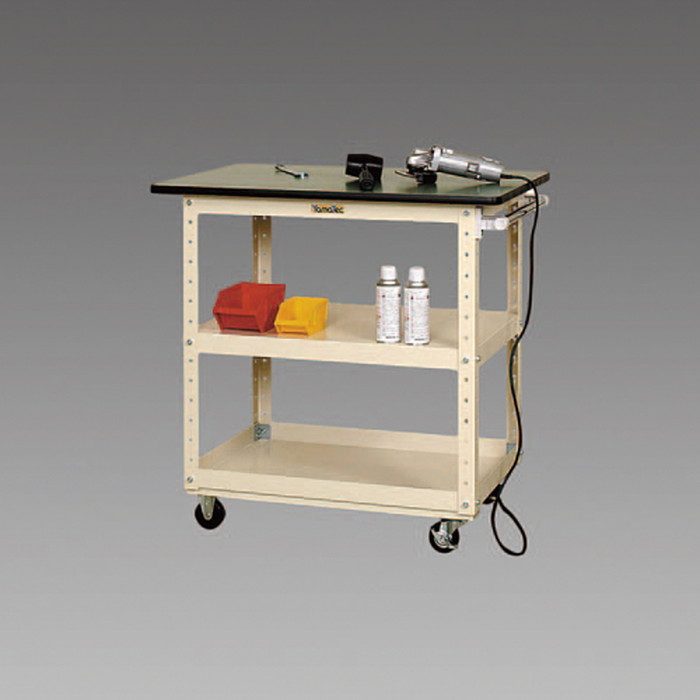 EA956KE-2B 750×500×881mm ツールワゴン（作業天板付） エスコ【アウンワークス通販】