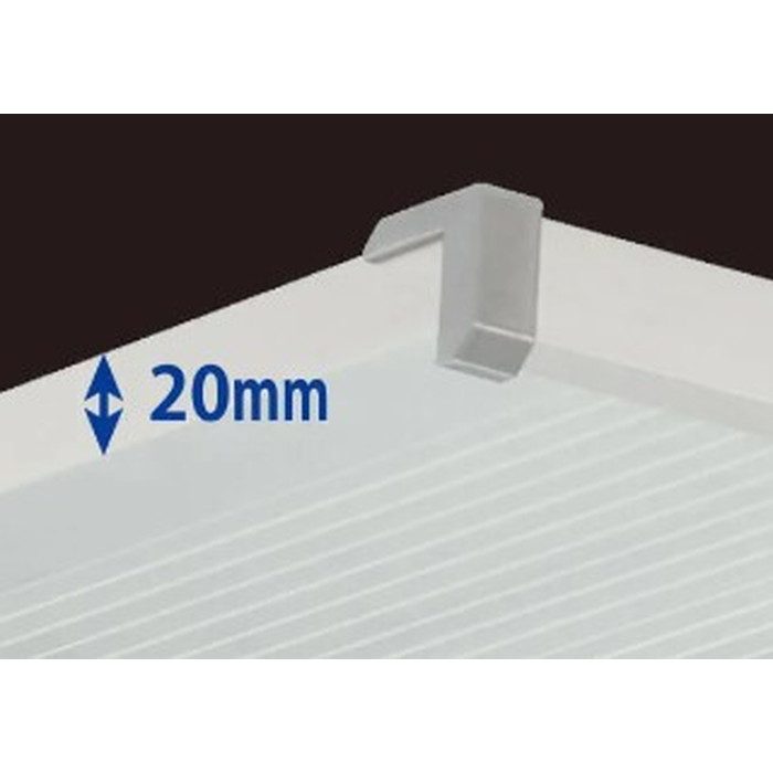 AD3S-D800×L3900(SL) アルフィン アルミ庇 AD3S 基本仕様（フロントカバー） 本体のみ 出幅800mm ひさし全長 ...
