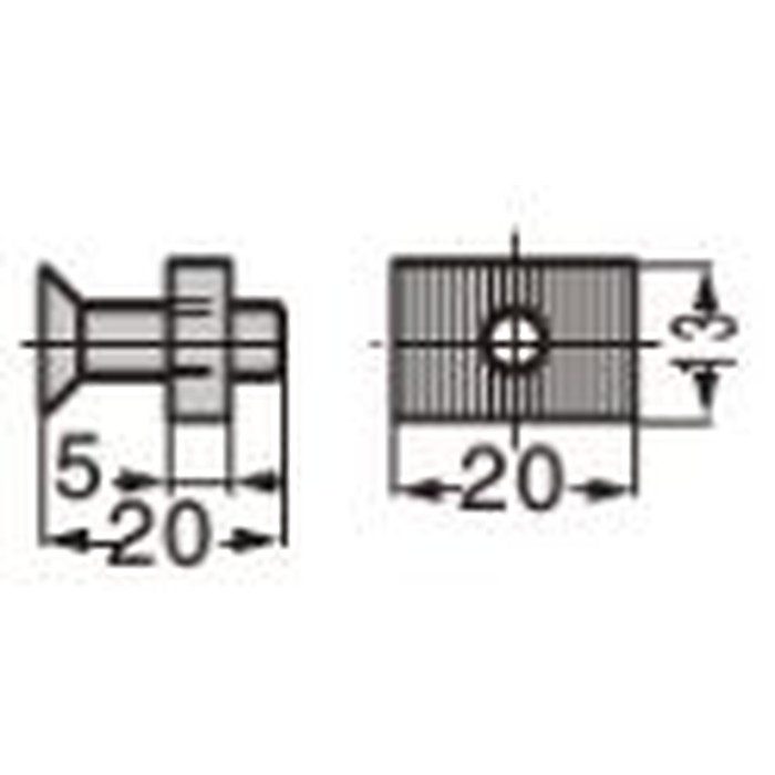 XL-US02-S012 LAMP ユニットシェルフ Cタイプ センターパネルクランプ 縦フレーム固定金具【セール開催中】 スガツネ工業 ...