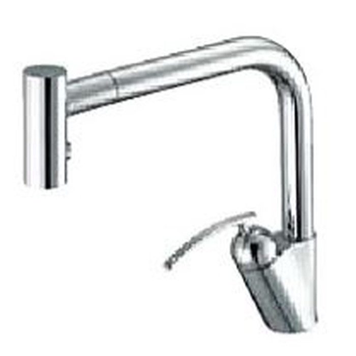 K87502EJK-13 シングルワンホールスプレー混合栓 ordina＋ 定流量弁付 寒冷地用 SANEI【アウンワークス通販】