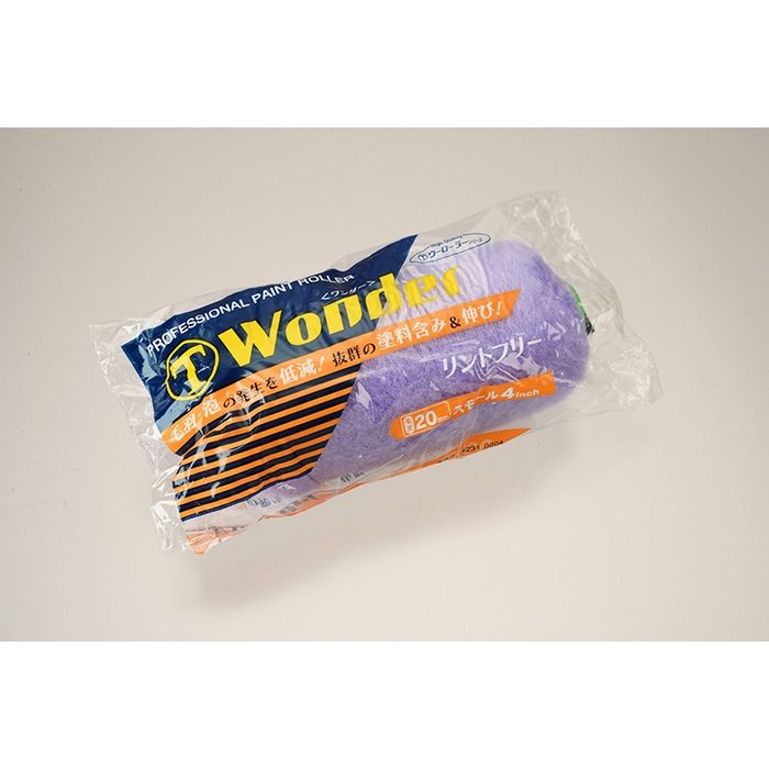 4S-WODB Wonder スモールローラー 20mm 4インチ 10本入 大塚刷毛製造【アウンワークス通販】