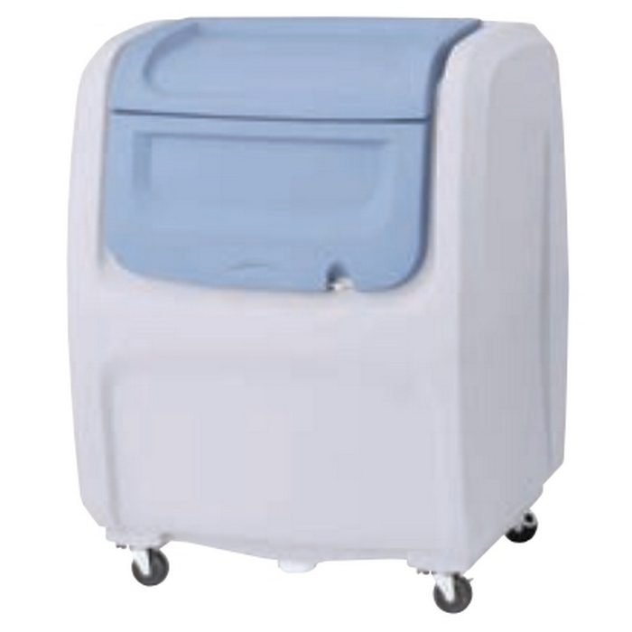 CKDX-C50G ゴミ収集庫 クリーンストッカー 樹脂タイプ キャスタータイプ 容量500L 885×730×1100mm グレー ダイケン ...
