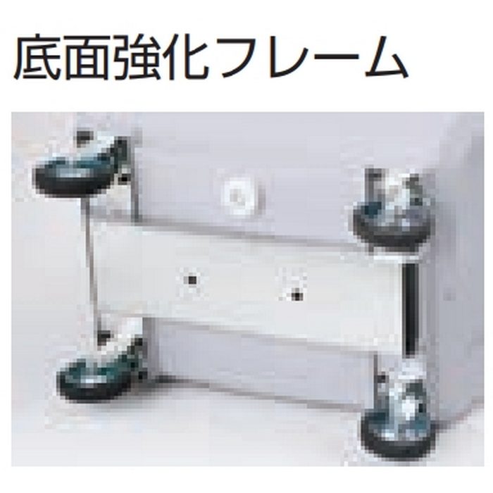 CKDX-EX50B ゴミ収集庫 クリーンストッカー 樹脂タイプ 搬送仕様 容量500L 885×730×1100mm ベージュ ダイケン ...