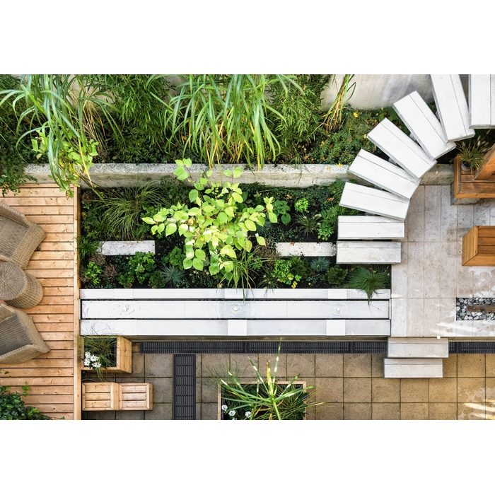 GNNJ-20W301-D 屋内外兼用ノンスリップ樹脂グレーチング フォルテ 順目タイプ 301×999×20mm ダークグレー シマブン ...