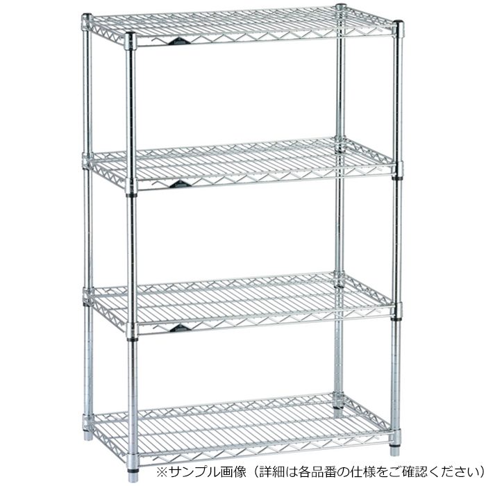 1145540 ルミナス レギュラーホームラック 奥行610シリーズ 5段（SHL1860×25P150） 610×1825×1520mm ...