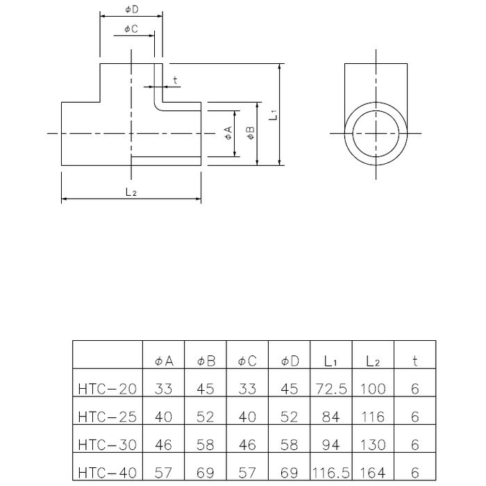 HTC-25 因幡電工 T型チーズ用保温材 長さ116mm アイボリー 10個入 因幡電機産業【アウンワークス通販】
