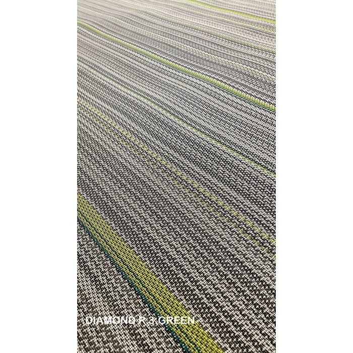 【HUB＆STOCK】2tec2 DIAMOND R GREEN 塩ビ長尺シート 2.0×10.0M ※チャーター便・別途送料 スミノエ ...