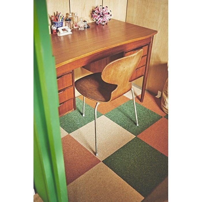 AK3572 アタック350NE リップルパレットネオ 400×400mm 全厚9.3mm みかん 東リ【アウンワークス通販】