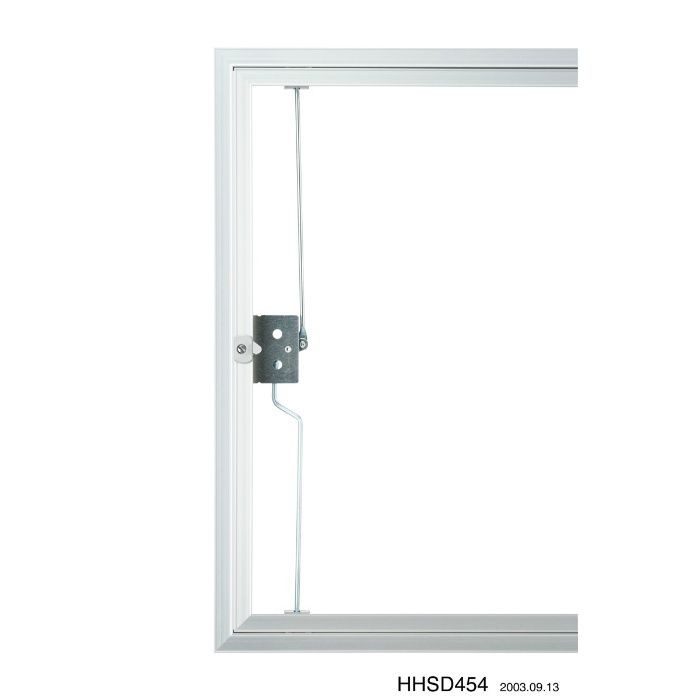 【大田区倉庫 受取専用】HHSD-454 ハイハッチ アルミ天井点検口 SDタイプ シルバー ナカ工業【アウンワークス通販】