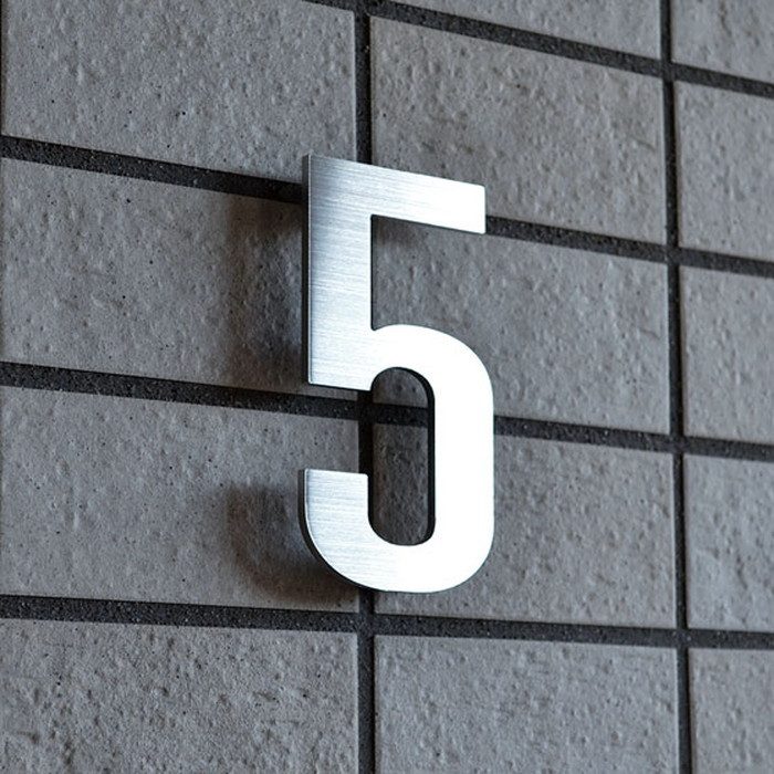 GP-N001-100-XT-3 フロアナンバー GP-N001 H100mm ヘアライン 河淳【アウンワークス通販】