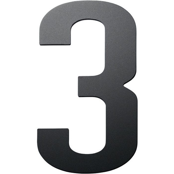 GP-N002-150-XK-3 フロアナンバー GP-N002 H150mm ブラック 河淳【アウンワークス通販】