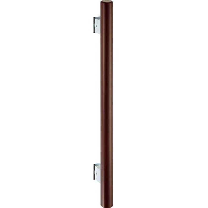 KH-23-DC 手すり（I型） KH-23 クローム+ダークブラウン 河淳【アウンワークス通販】