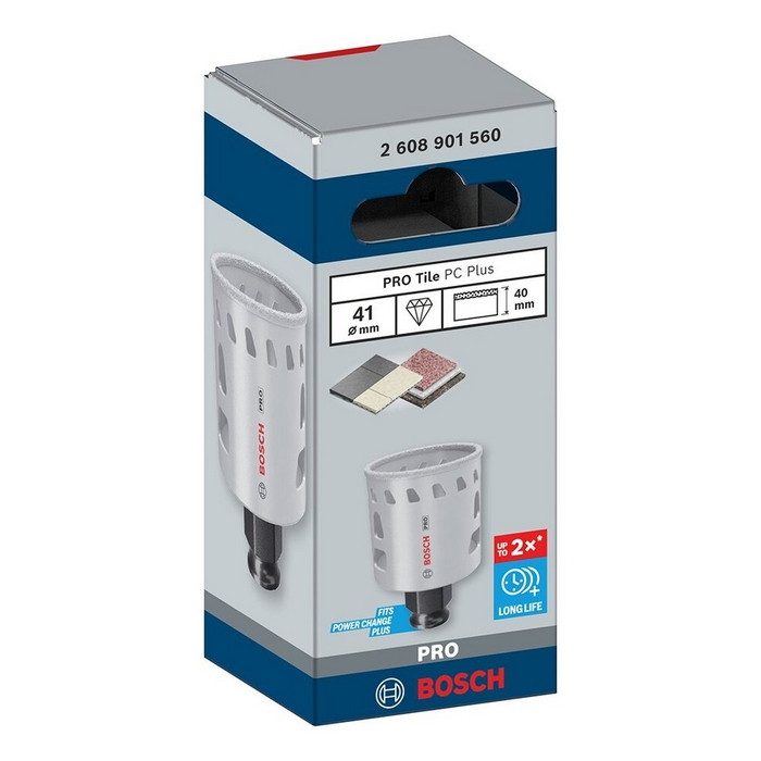 2608901560 磁器タイル用乾式ダイヤモンドホールソー ボッシュ【アウンワークス通販】